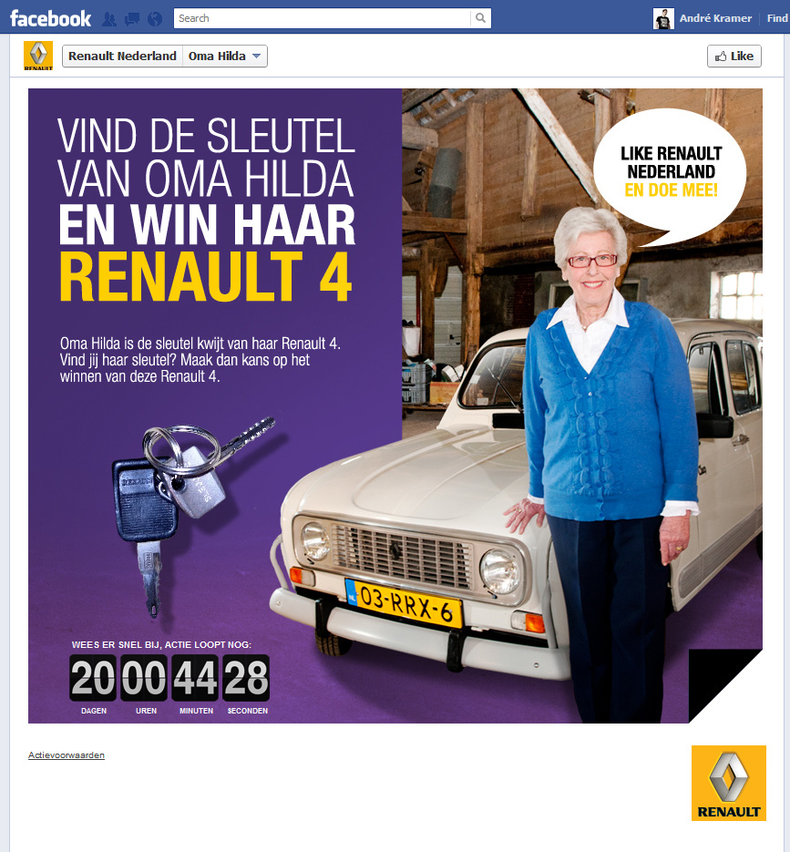 Oma Hilda’s Renault 4 | Famous Campaigns