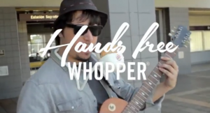 Burger King creates hands-free Whopper holder | Famous Campaigns