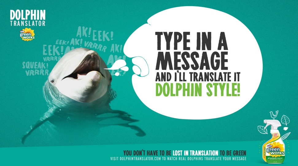 New human to dolphin translator launched in cutesy PR campaign | Famous ...