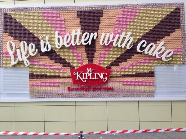 Mr. Kipling unveil ‘edible billboard’ ad as part of new marketing ...
