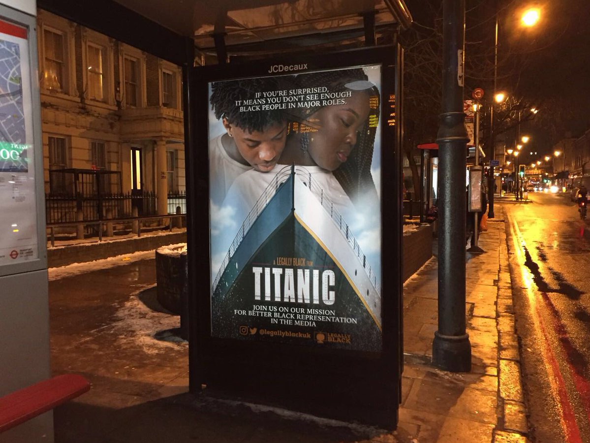 Activists in south London are protesting the lack of black actors in ...