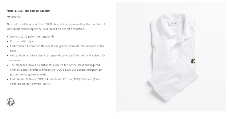 Lacoste replace their iconic crocodile logo with endangered animals ...