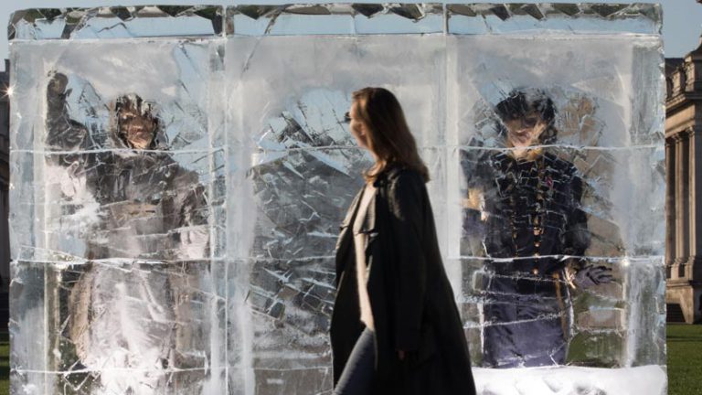 BT TV creates an ice-block installation to launch The Terror. | Famous ...