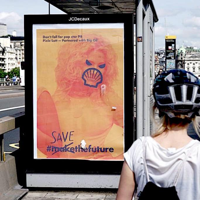 Protestors target Shell Festival with subverted ad campaign | Famous ...