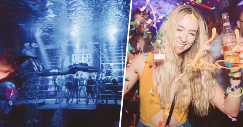 Desperados hire the world’s deepest pool to host the first ever ...