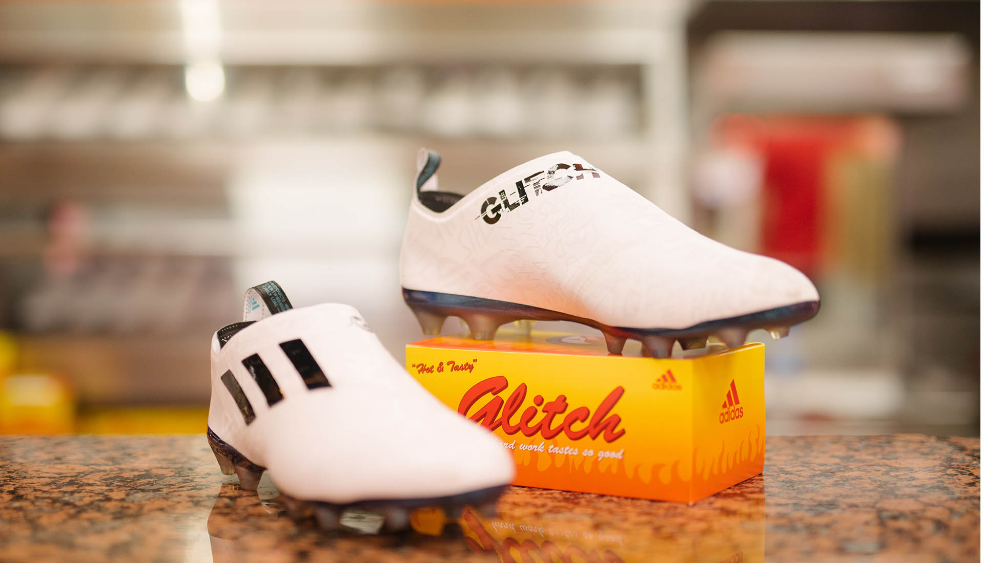 adidas convert Chicken Shop into a Glitch Takeaway | Famous Campaigns