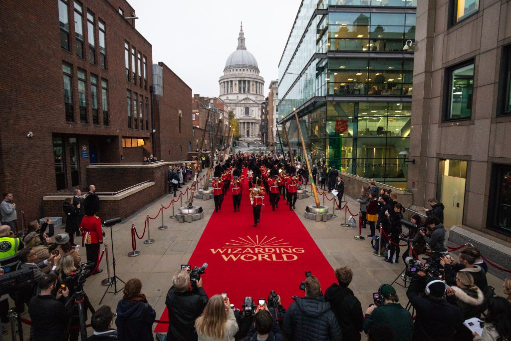 Wizarding World Installation Illuminates London for a Month Ahead of ...