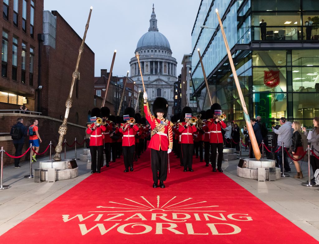 Wizarding World Installation Illuminates London for a Month Ahead of ...