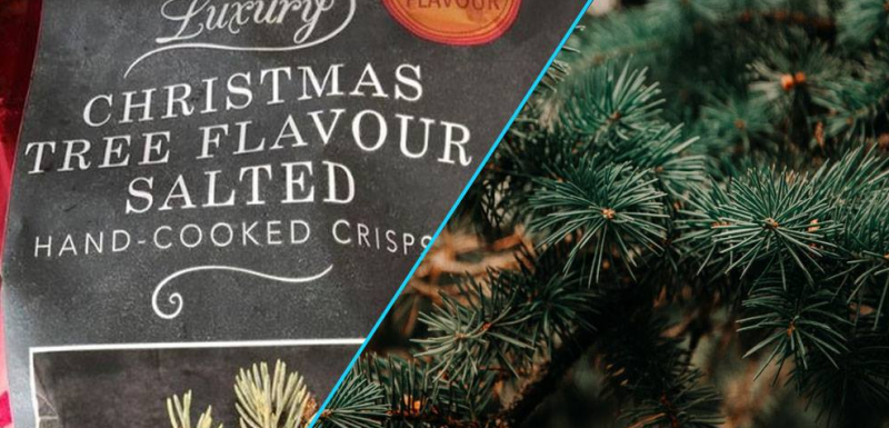 Iceland launch Christmas Tree flavoured crisps | Famous Campaigns