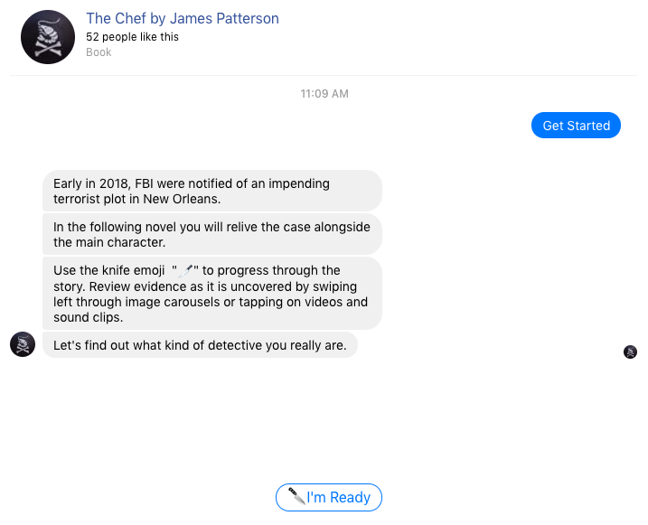 James Patterson releases new interactive thriller via Facebook ...