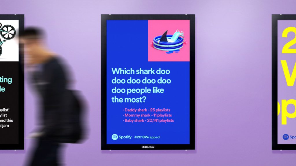 The excellent Spotify wrapped campaign is back for a third year ...