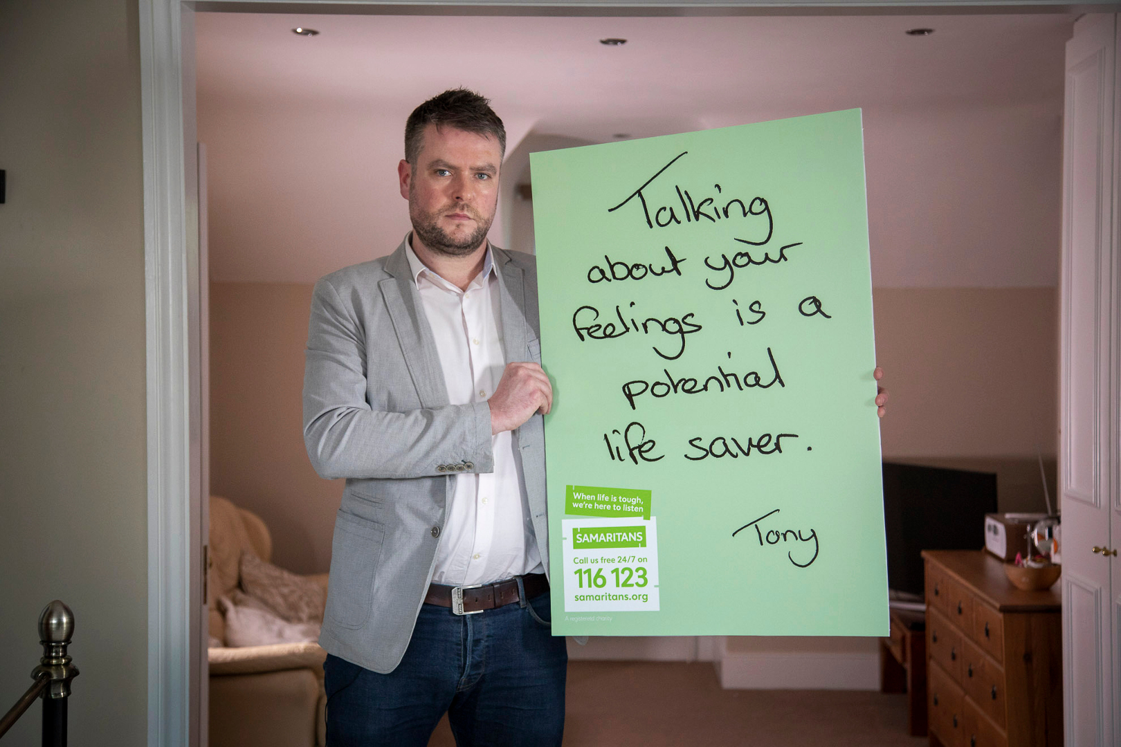 New Samaritans’ campaign uses hand written messages to tackle stigma ...
