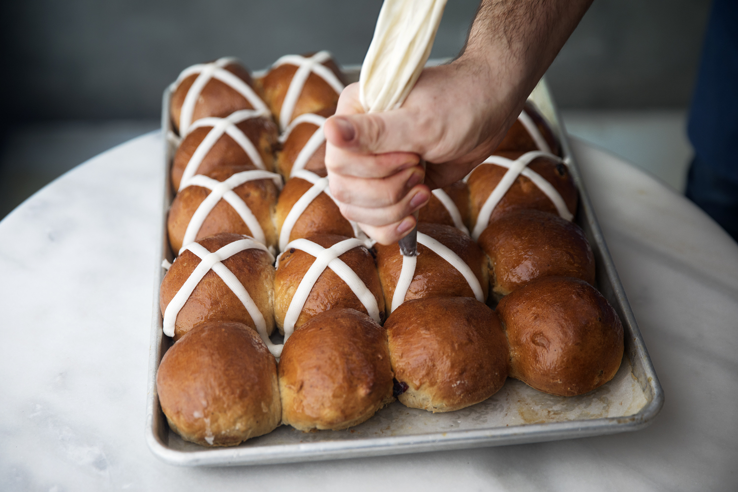 The world’s first “Scotch Cross Bun” arrives in time for Easter ...