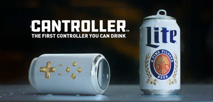US beer company turns beer can into Bluetooth gaming controller ...