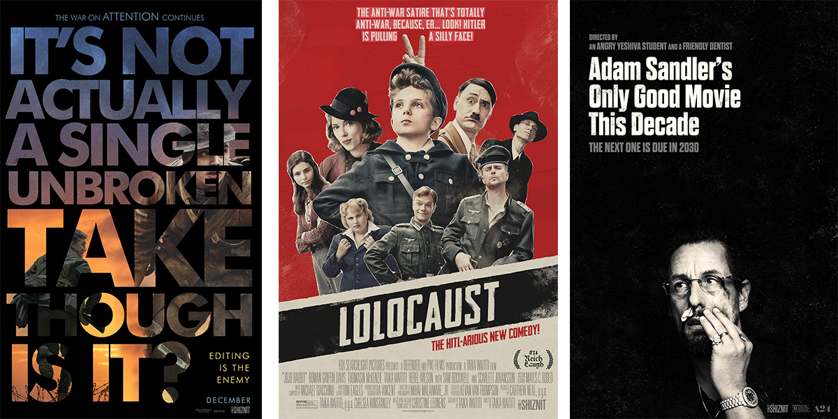 This year’s Oscar-nominated movie posters – made honest | Famous Campaigns