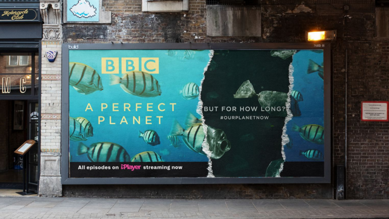 A Perfect Planet… but for how long? BBC hijack their own billboards in ...
