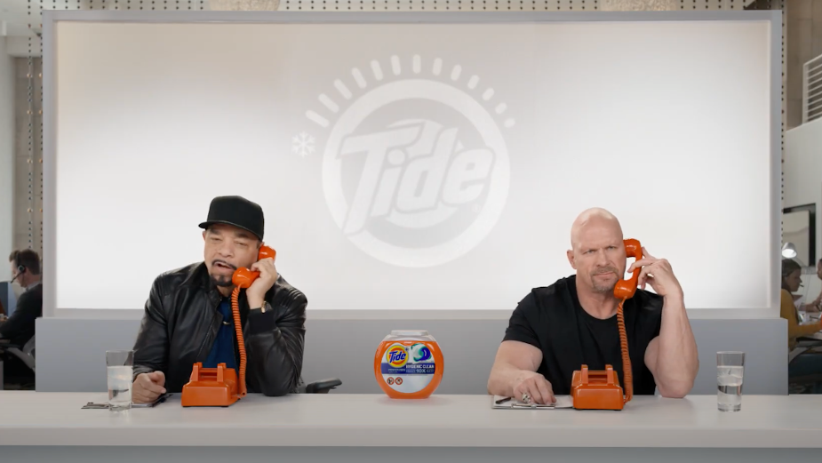 Stone Cold Steve Austin and Ice-T become resident cold callers for Tide ...