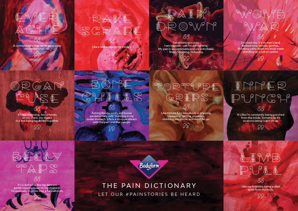 Bodyform unveils their period underwear as part of their ‘#PainStories ...