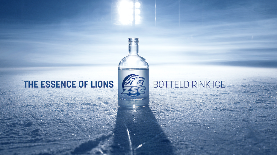 Ice hockey team ZSC Lion’s rewards royals fans with bottles of melted ...