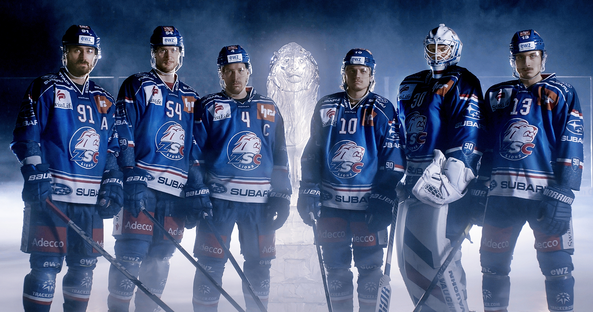 Ice hockey team ZSC Lion’s rewards royals fans with bottles of melted ...