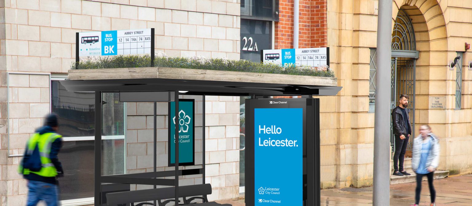 Leicester City’s New Ecological Bus Stops Are The Bees Knees | Famous ...