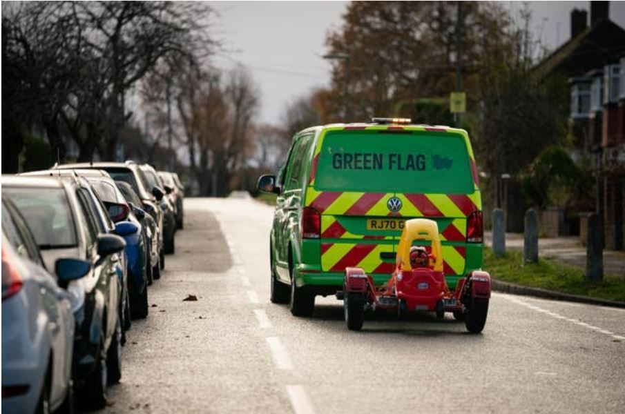 Green Flag offers roadside assistance for toy cars | Famous Campaigns