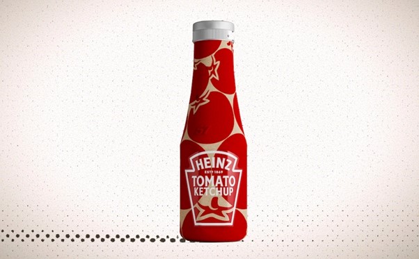 Heinz creates the first ever paper ketchup bottle in a bid to squeeze ...