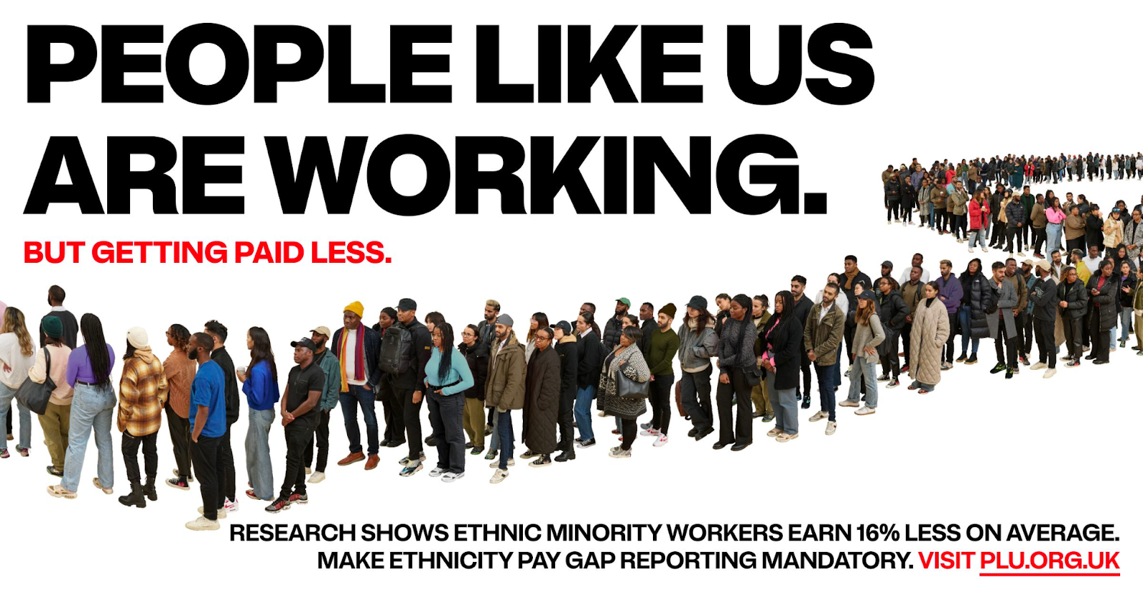 Iconic ‘Labour isn’t working’ advert reimagined by non-profit, People ... Iconic ‘Labour isn’t working’ advert reimagined by non-profit, People ...
