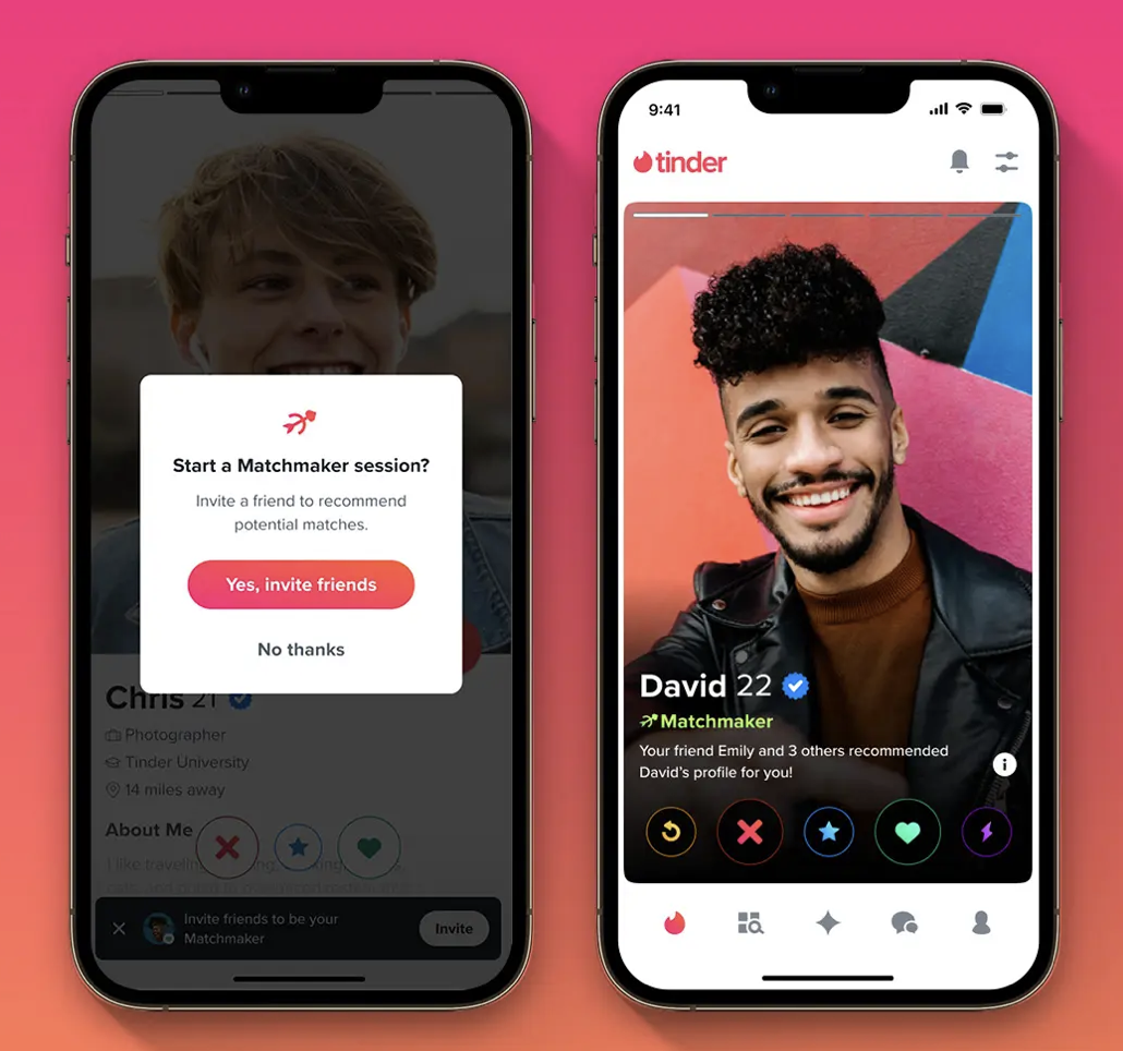 Take a swipe: Tinder is giving friends and family cupid control with ...