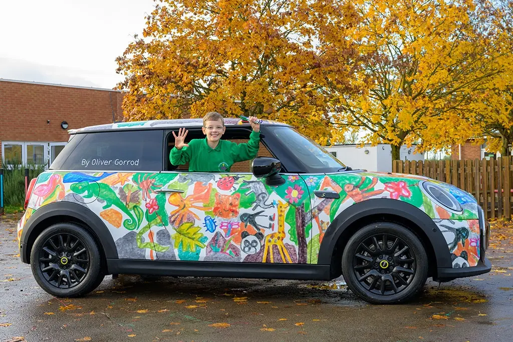Kid designs the car of the future… with a little help from MINI ...