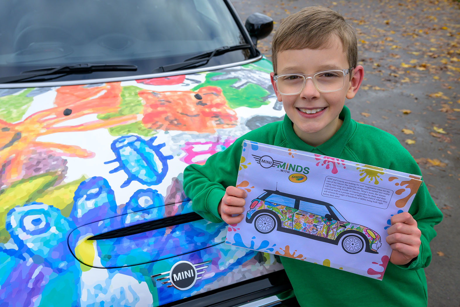 Kid designs the car of the future… with a little help from MINI ...