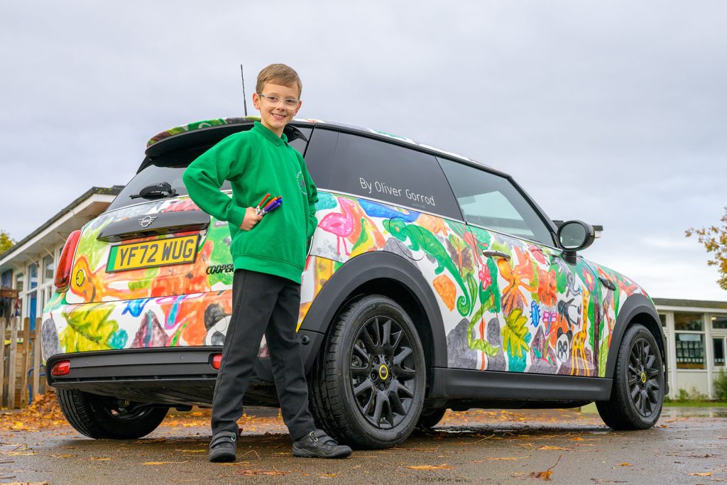 Kid designs the car of the future… with a little help from MINI ...