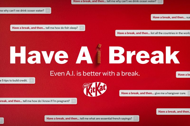 AI Needs Breaks Too! by KitKat | Famous Campaigns