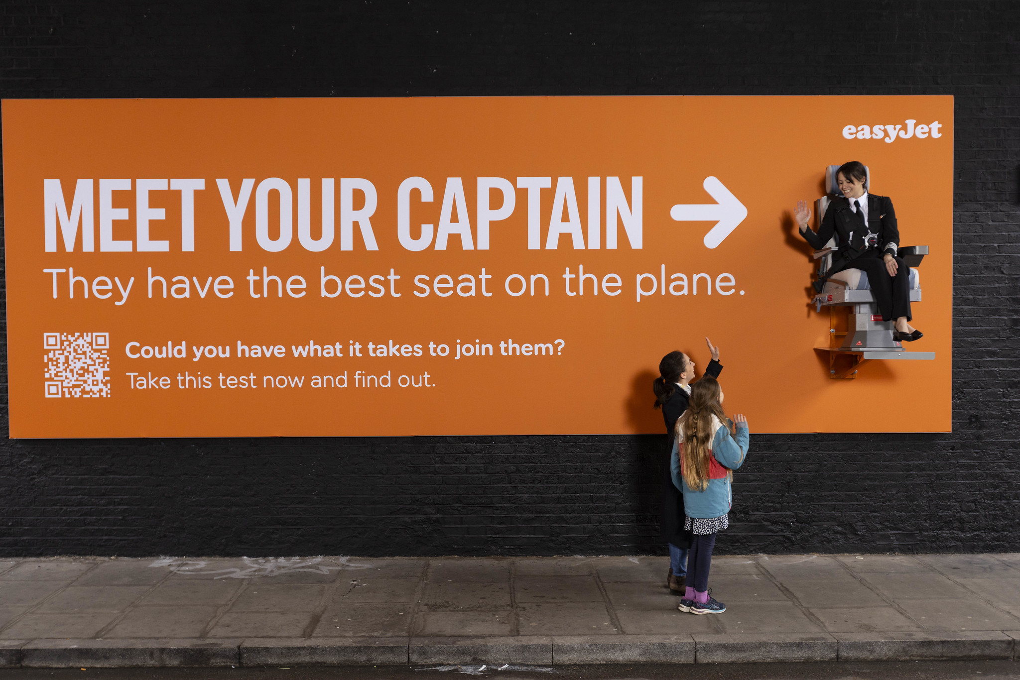 easyJet unveil talking billboard for recruitment campaign | Famous ...