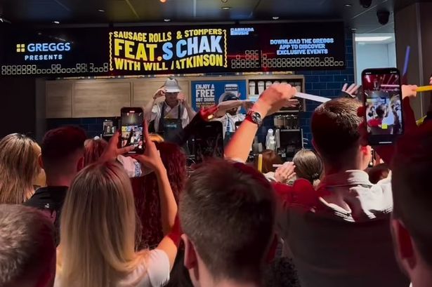 Rave and Roll: Greggs host a night out in their Newcastle store ...