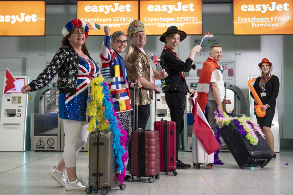 Eurovision takes to the skies as EasyJet hosts magical fan flight ...
