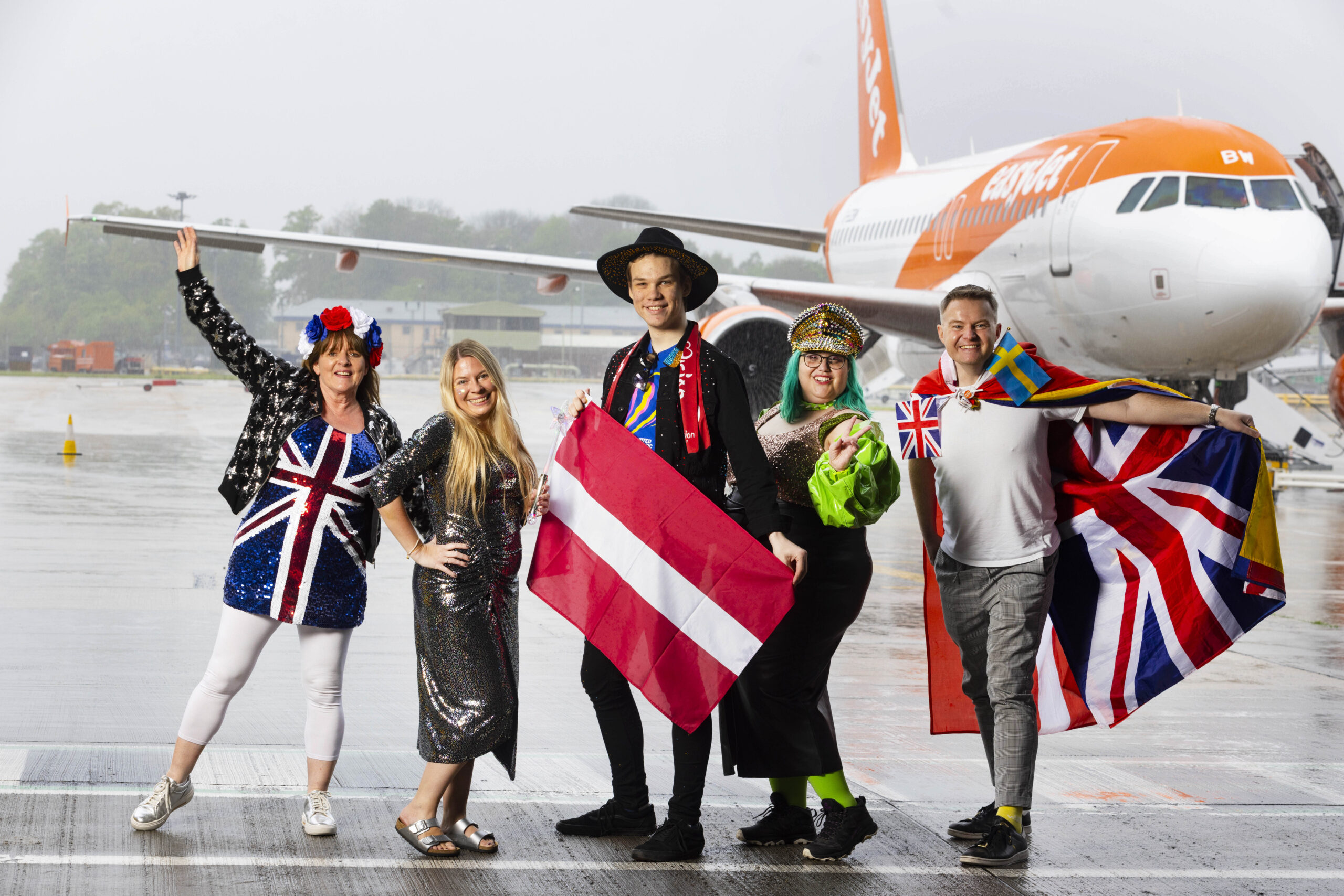 Eurovision takes to the skies as EasyJet hosts magical fan flight ...