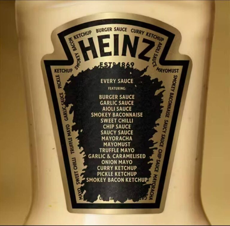 Heinz release ‘Every Sauce’ – the ultimate super condiment. | Famous ...