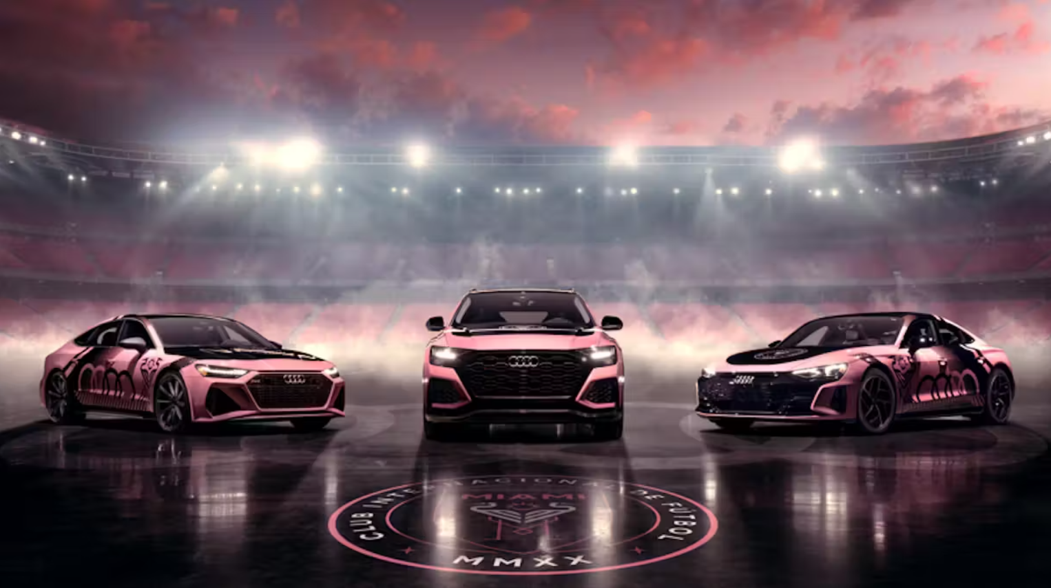 Audi launches limited-edition pink cars to celebrate Inter Miami ...