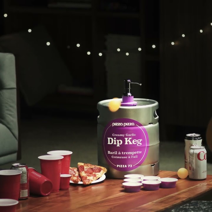 Pizza Pizza nod to classic college experience with new “Dip Keg ...