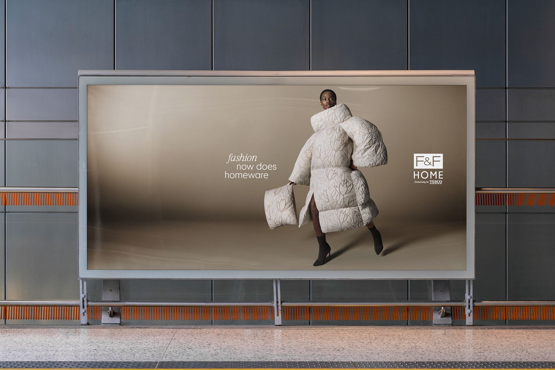 Tesco promote home range with fashion-forward OOH | Famous Campaigns