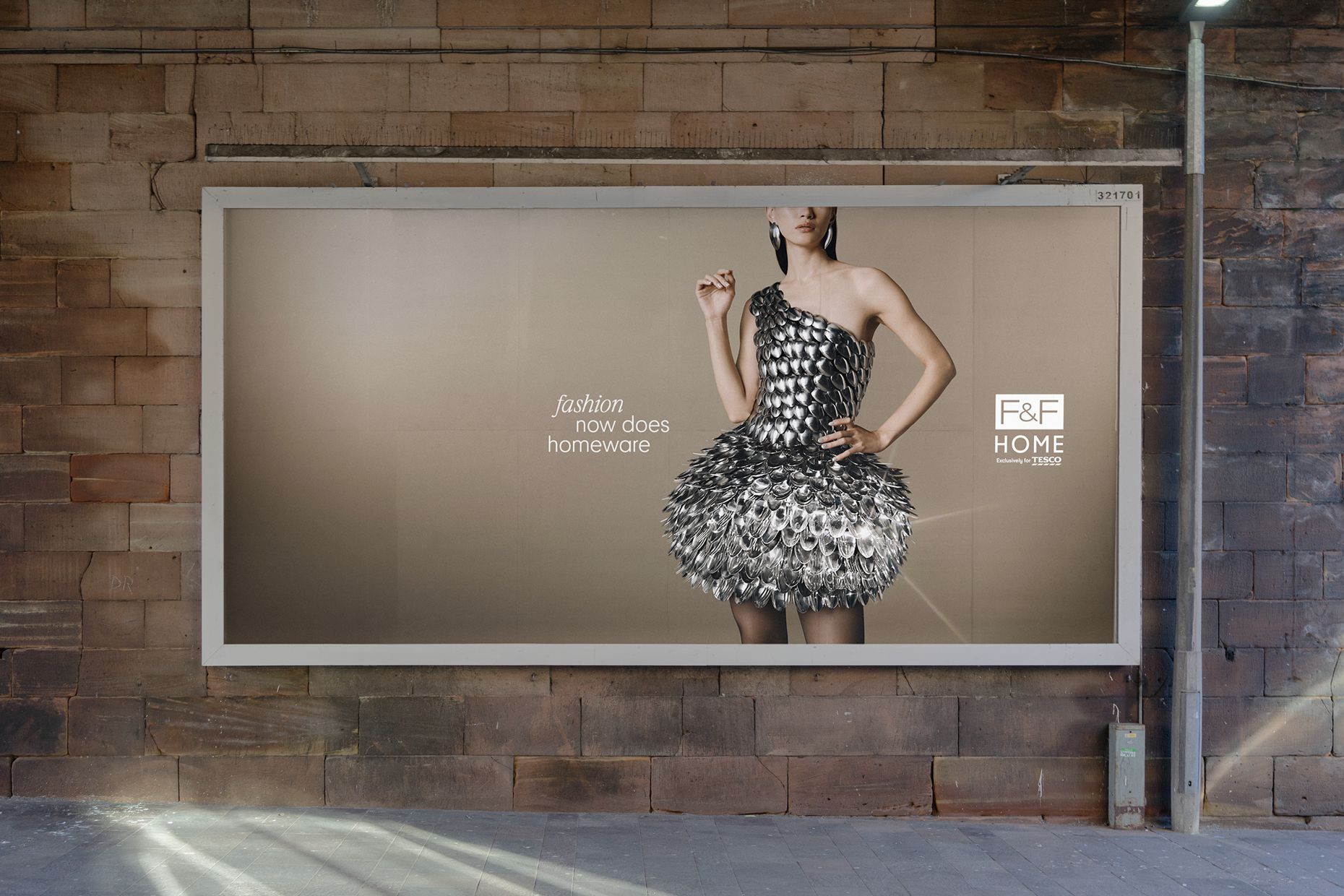 Tesco promote home range with fashion-forward OOH | Famous Campaigns