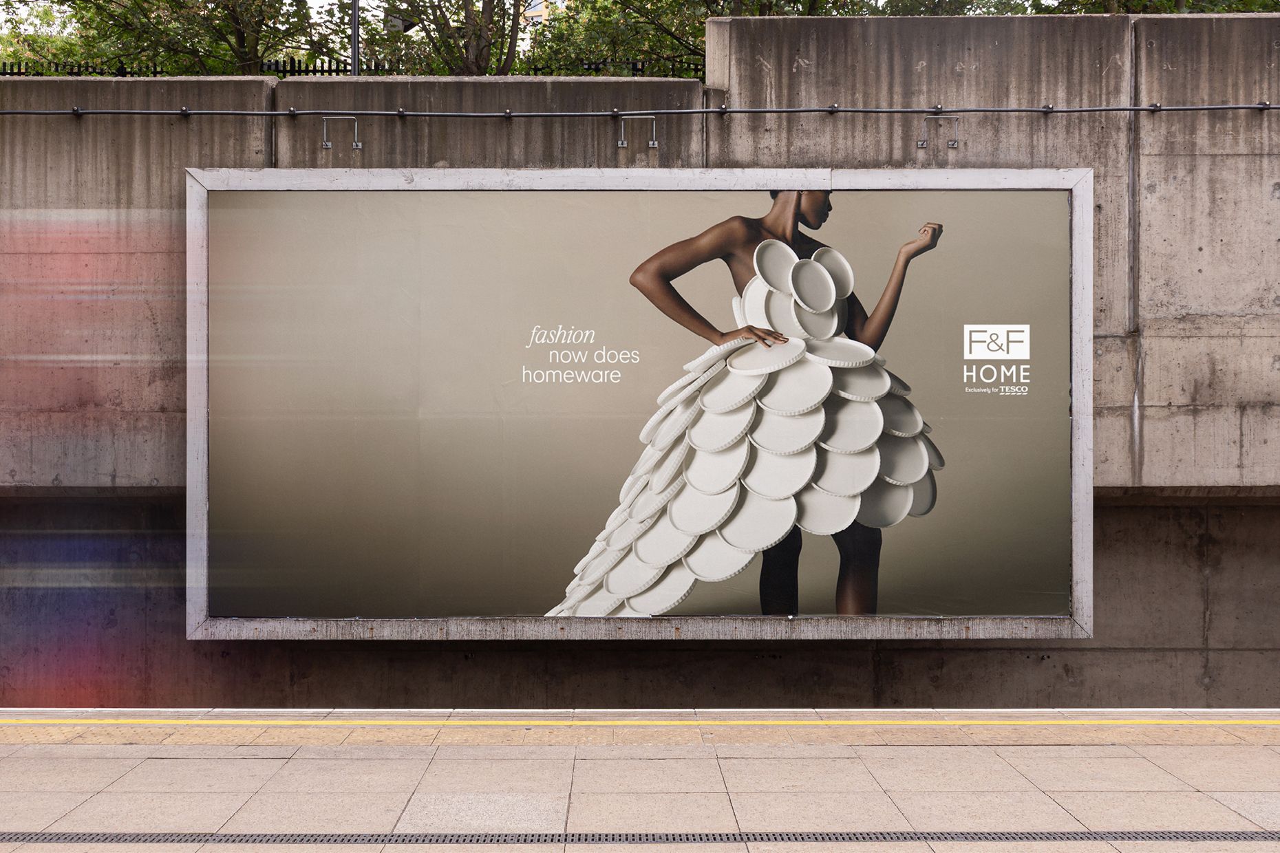 Tesco promote home range with fashion-forward OOH | Famous Campaigns