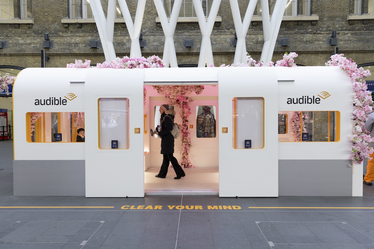 Audible brings calm to King’s Cross with “Zen Commute” activation ...