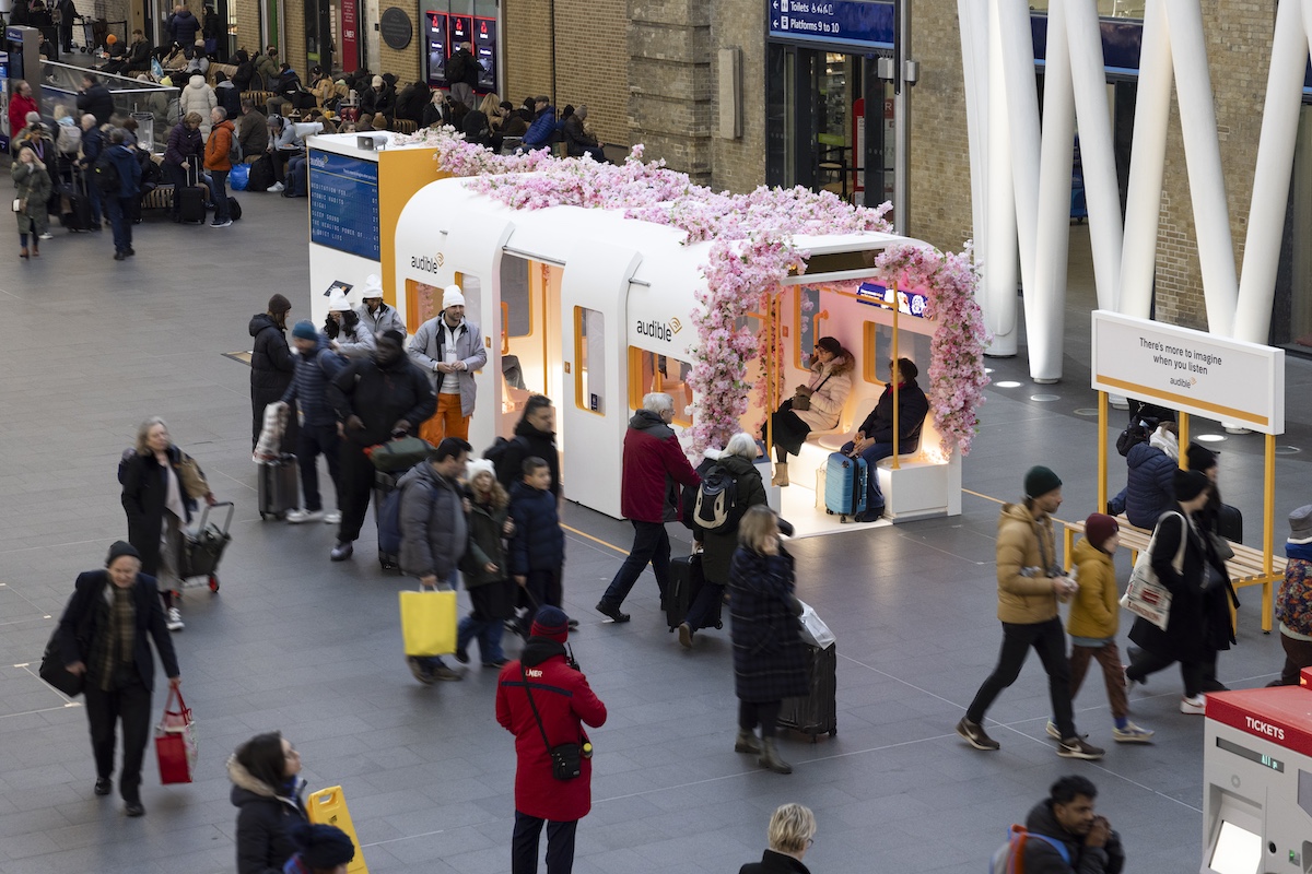 Audible brings calm to King’s Cross with “Zen Commute” activation ...
