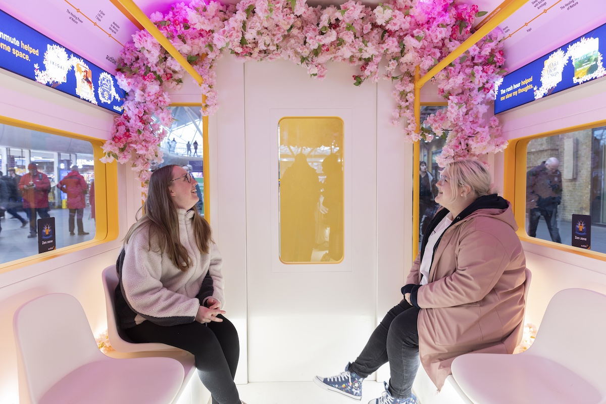 Audible brings calm to King’s Cross with “Zen Commute” activation ...