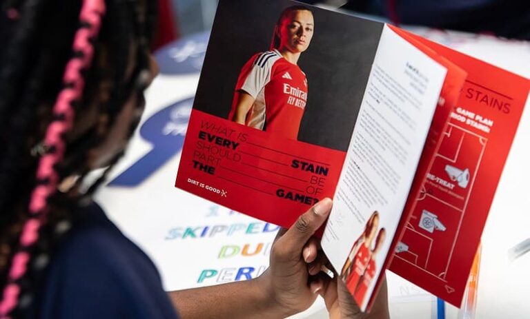 Arsenal and Dirt is Good tackle period taboos | Famous Campaigns