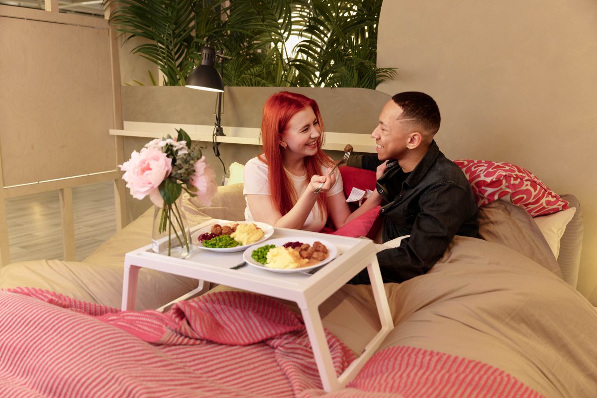 Love, Sleep, and Meatballs: IKEA and Breeze launch valentine’s day dating experience | Famous ...