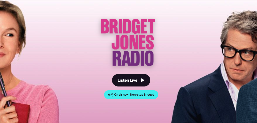 Bridget Jones launches pop-up radio station to promote new film ...