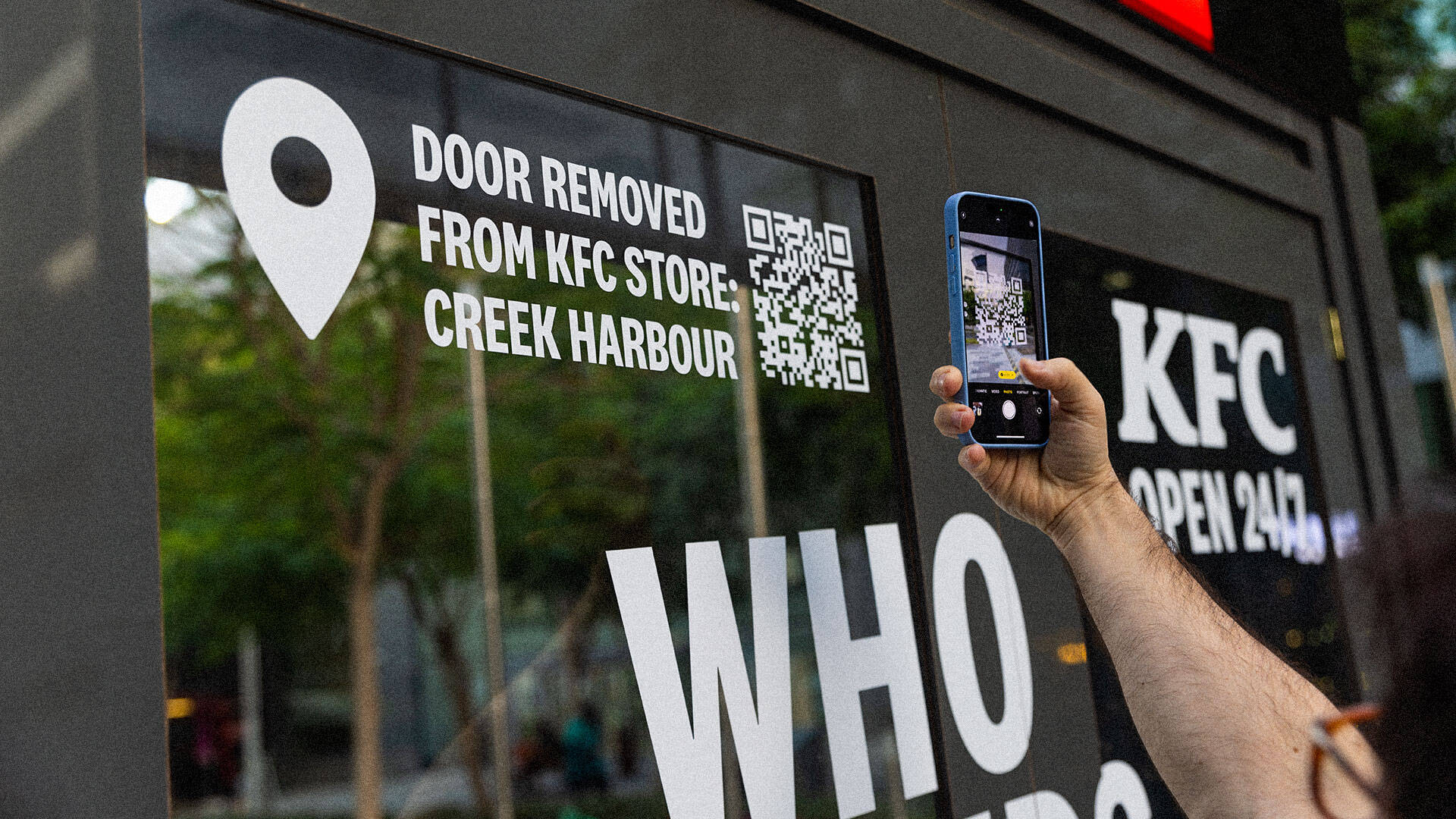 KFC is taking “open 24/7” to a new level by removing the doors from its ...